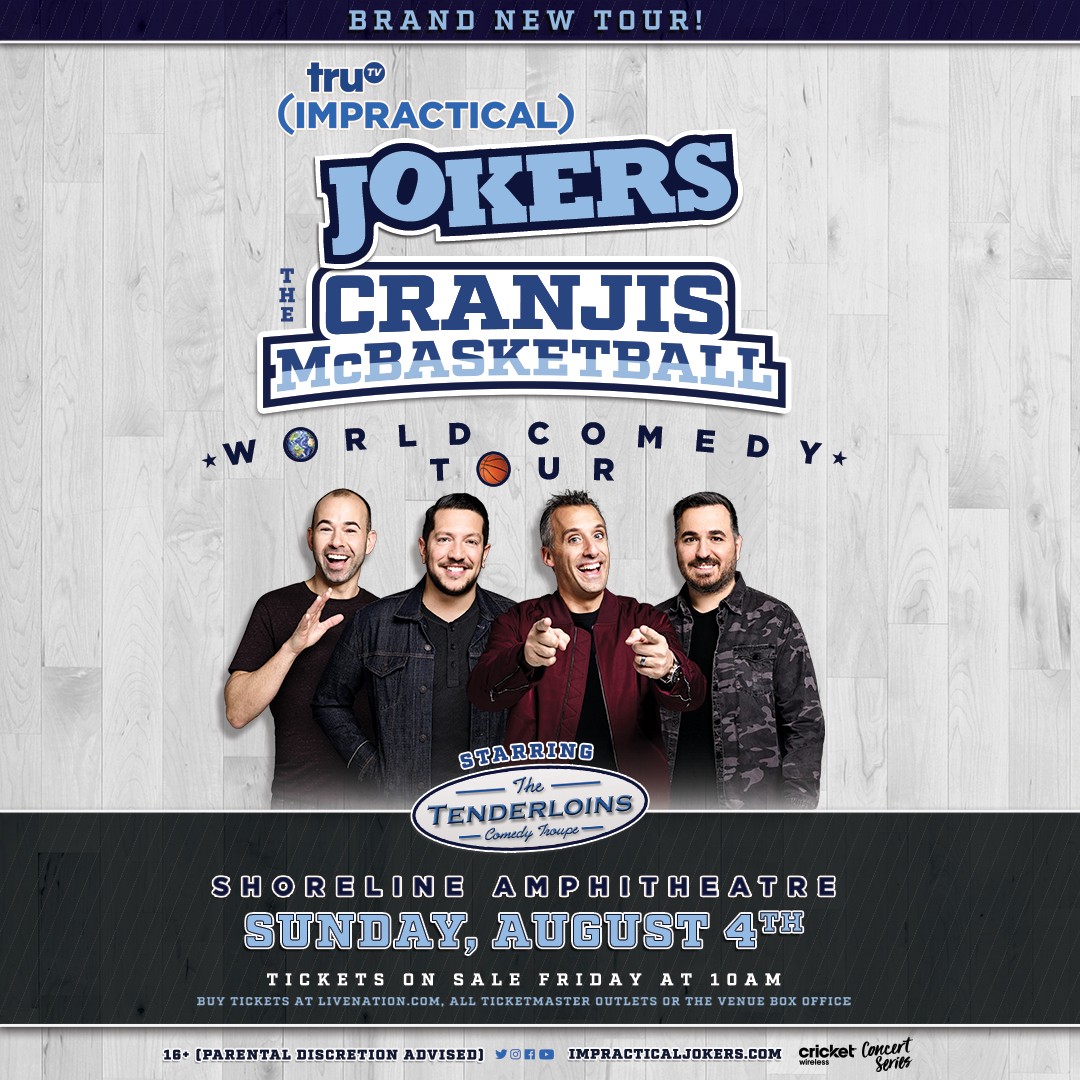 truTV Impractical Jokers "The Cranjis McBasketball World Comedy Tour ...
