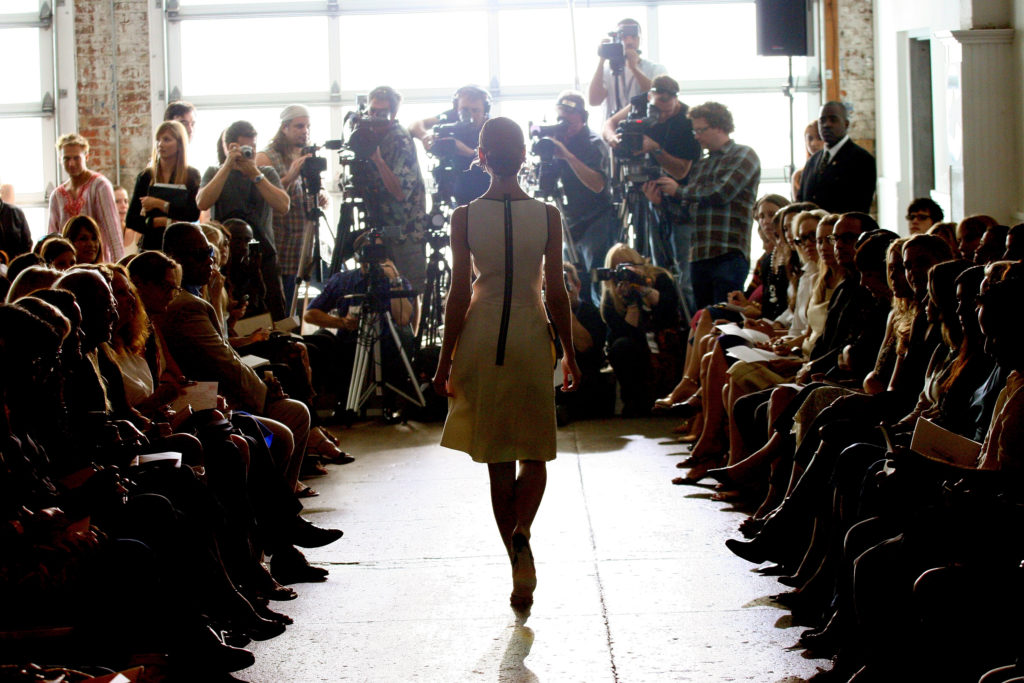 Sports Illustrated Swimsuit Model Mara Martin Breastfeeds On Runway