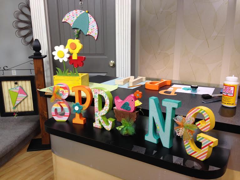 Wood Crafts for Spring - Studio 5
