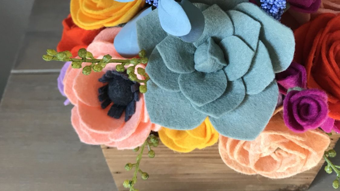 DIY Felt Flowers for a Fresh Spring Feel - Studio 5