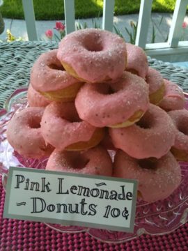 Mini Pink Lemonade Donuts - Studio 5