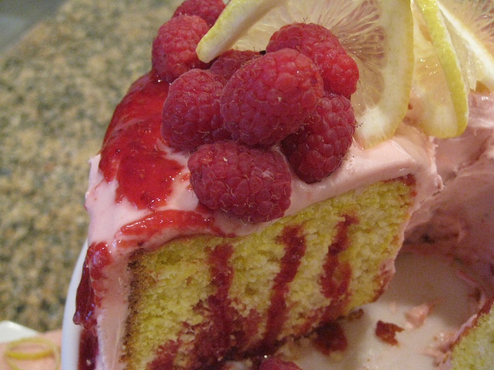 Raspberry Lemonade Cake - Studio 5