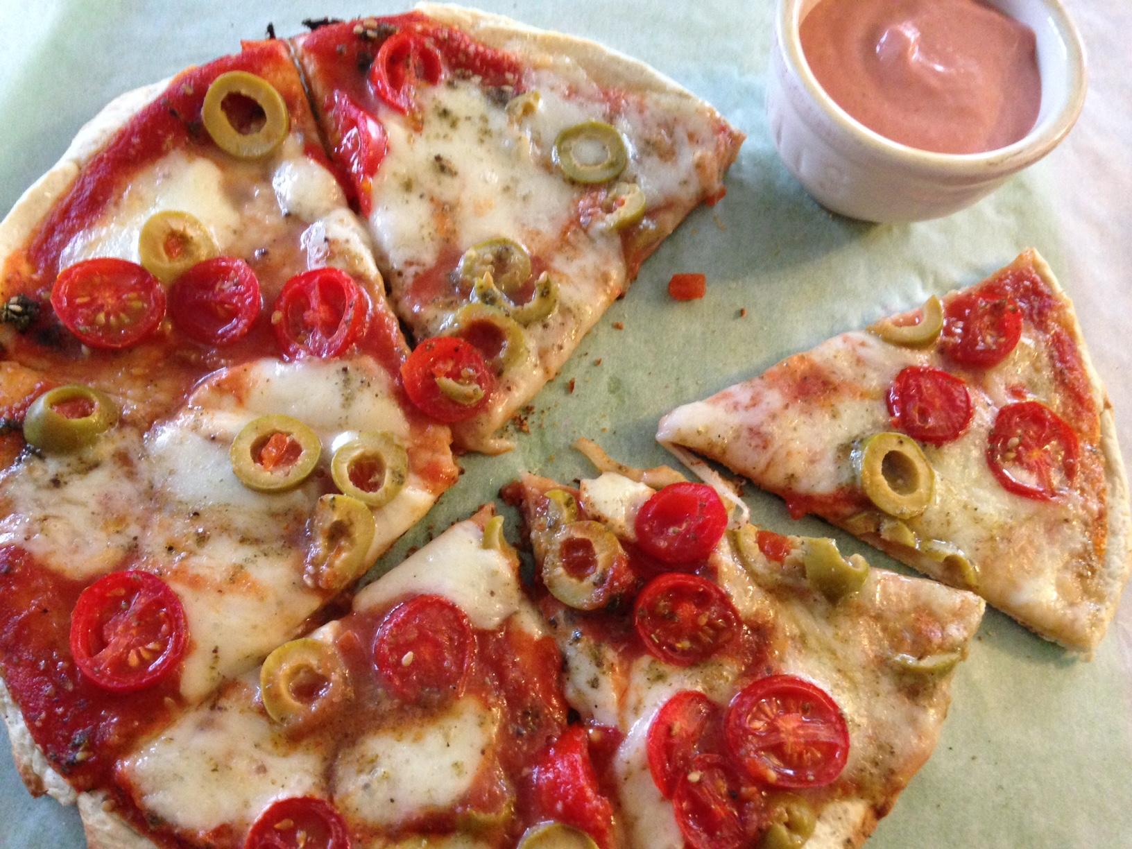 Flatbread Israeli Skillet Pizza - Studio 5