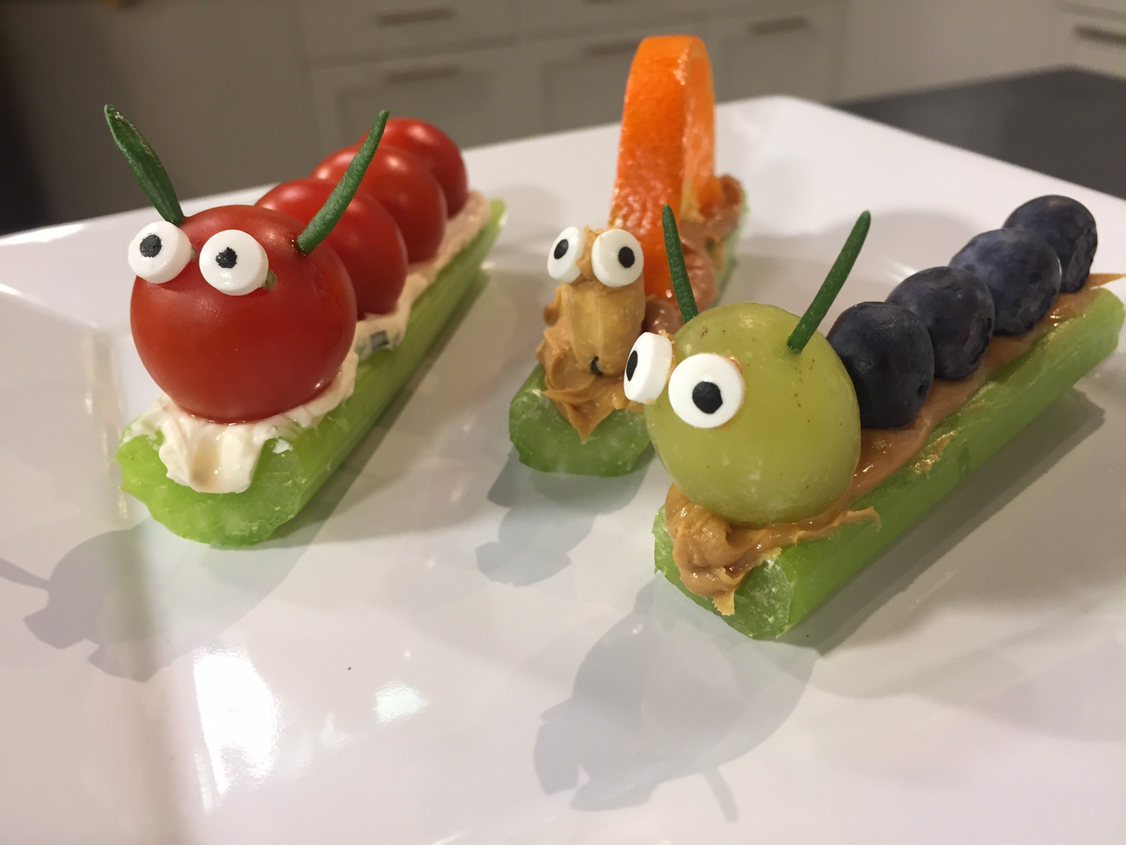 After School Snack Veggie Bugs - Studio 5