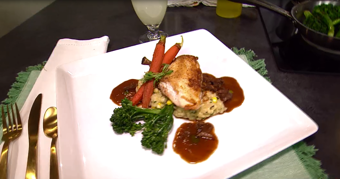 Summer Vegetable Stuffed Chicken - Studio 5