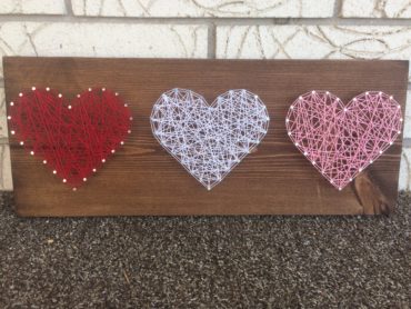 Free Pattern: String Heart Art - Studio 5