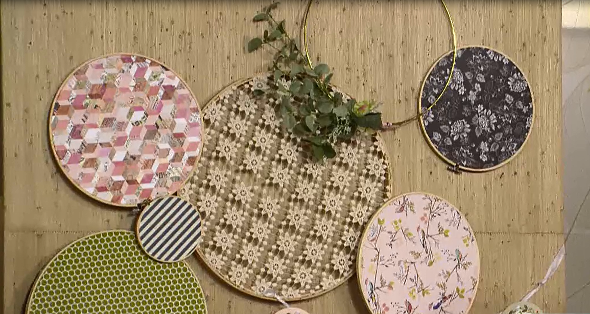 Make a Big Impact With This Embroidery Hoop Backdrop - Studio 5