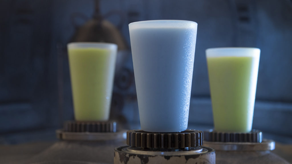 Wonder what blue milk tastes like? You can try it yourself at Disneyland