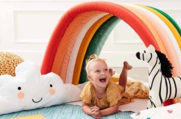 A tent made out of pool noodles?! Here are 3 DIY's to punch up the playroom