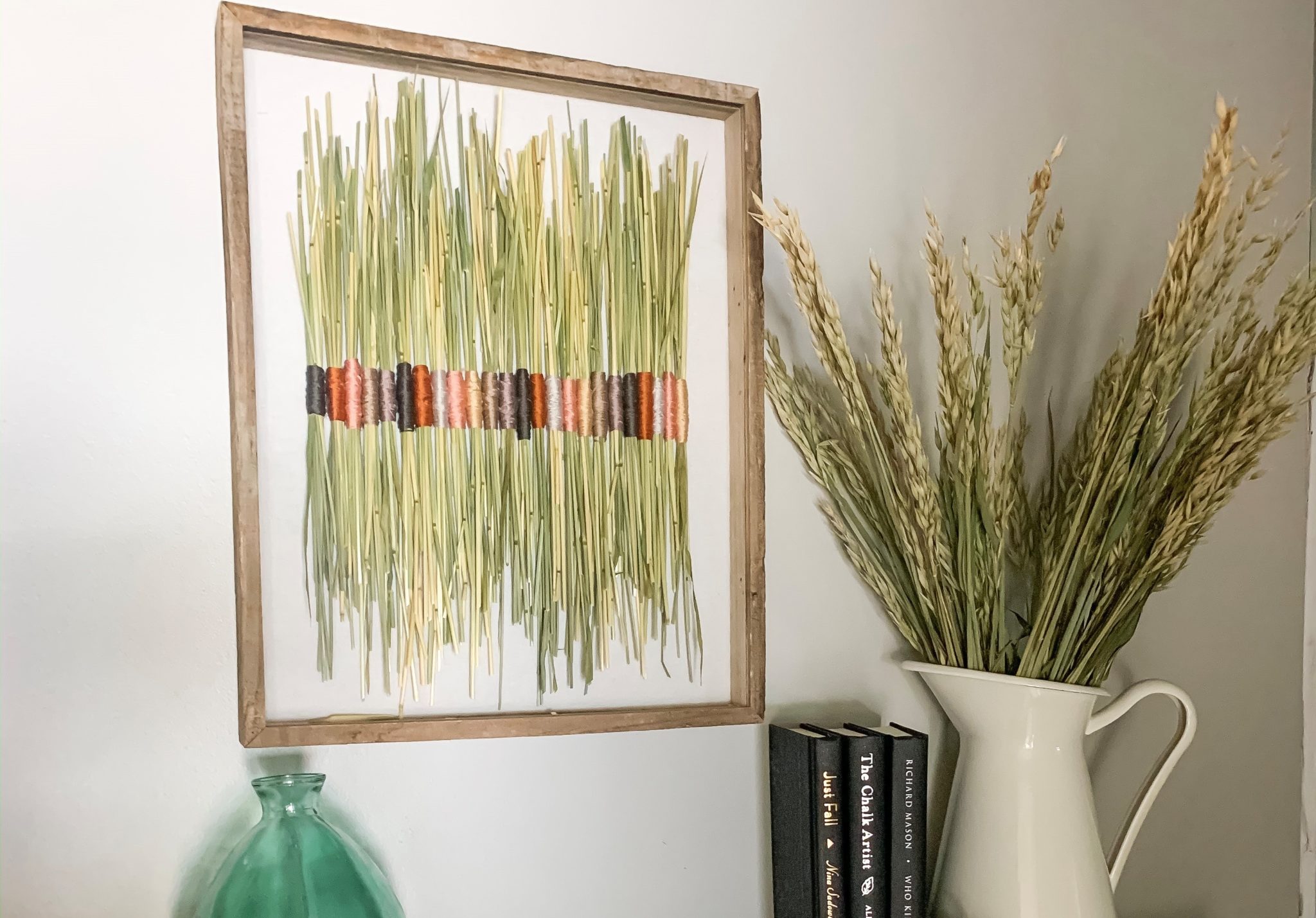 $500...or $40? Make this fall grass DIY dupe on a budget