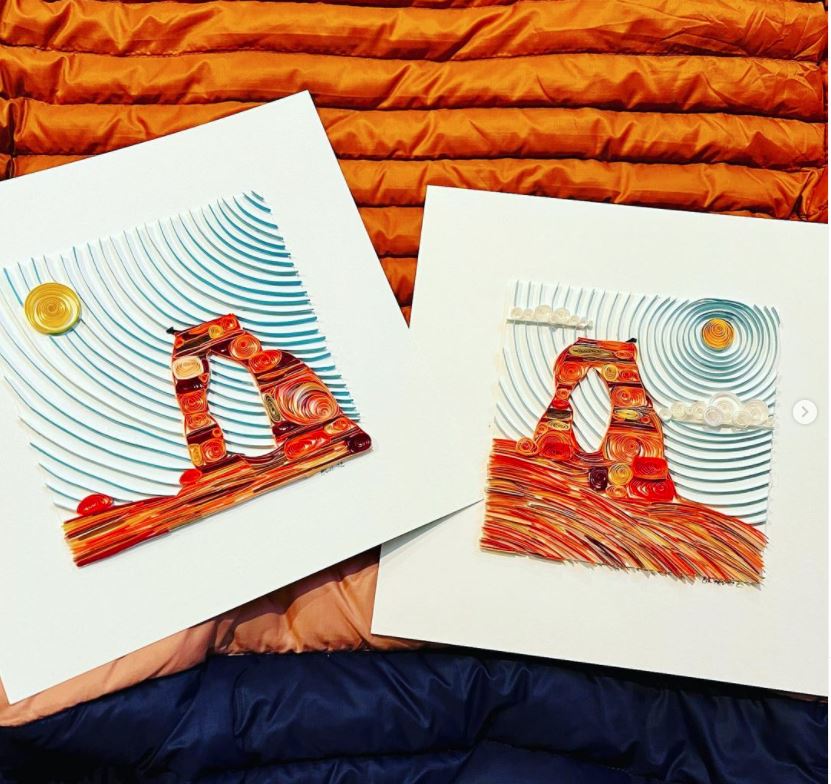 You're not looking at a drawing! Paper quilling is a unique artform you ...