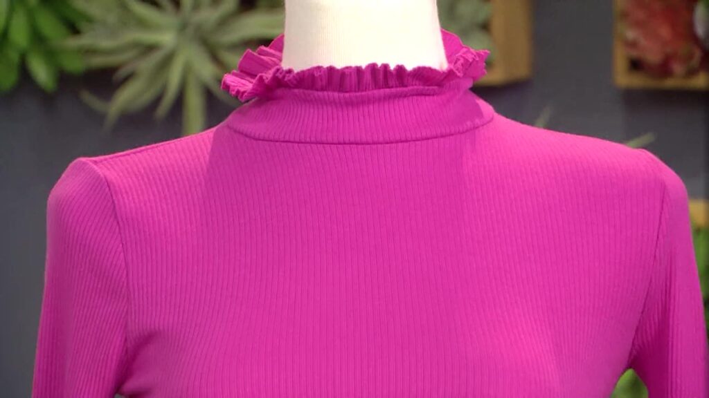 Love List: The mock neck so good, Brooke bought it 3 times