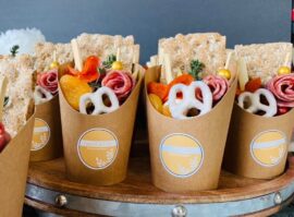 Take your meat and cheese on the go! These charcuterie cups are perfect ...