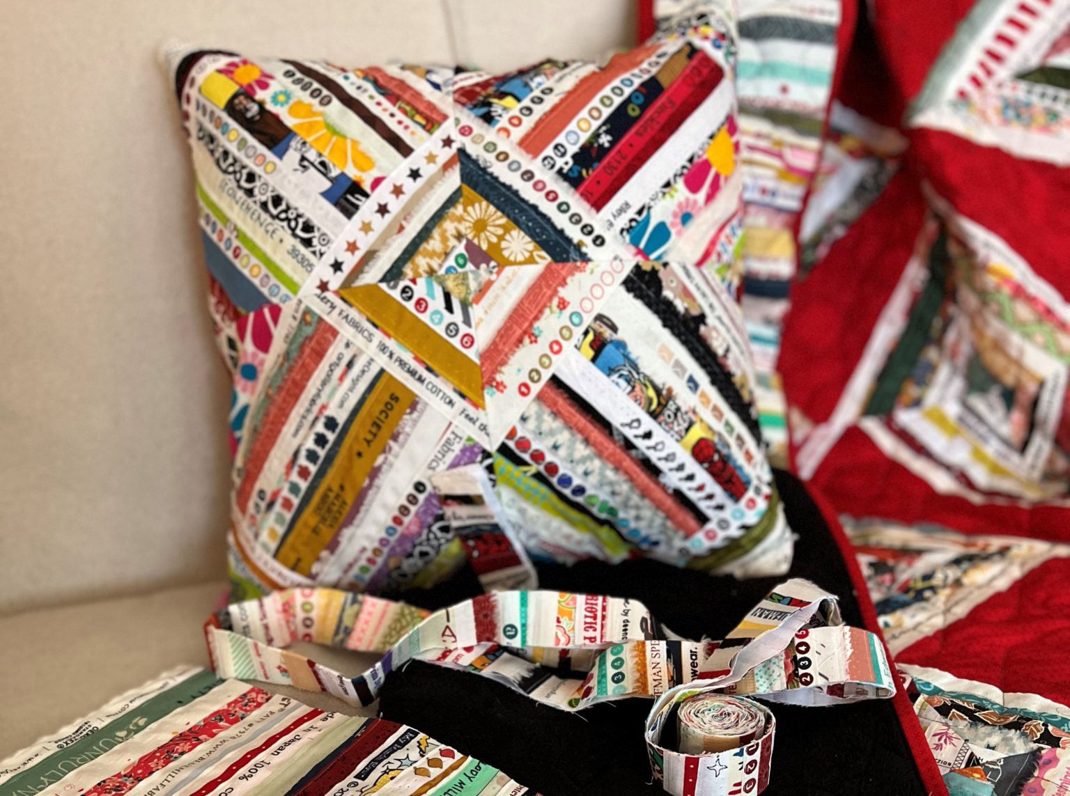 Create quilted projects out of the scraps! Here's how to make a ...