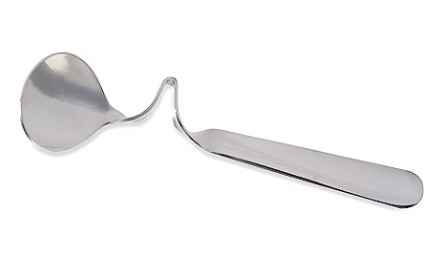 Scoop and stash! This cute jam spoon won't leave a mess on your counter