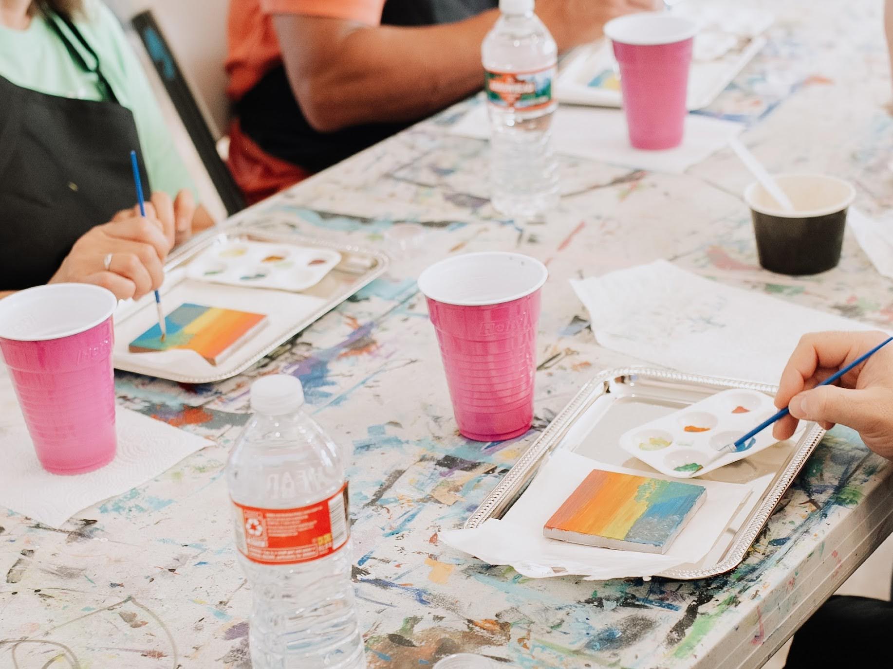 Paint with your feet?! Take paint night activities up a notch with 3 ...