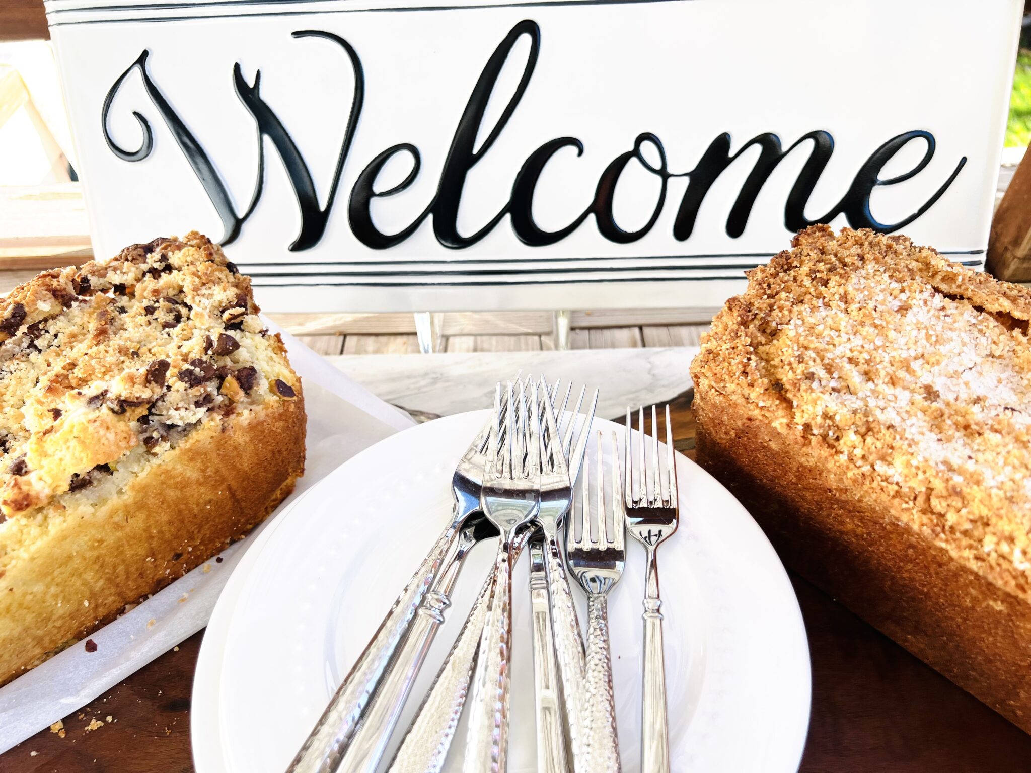 This Vanilla Rosemary Breakfast Cake is a Perfect Conference Treat