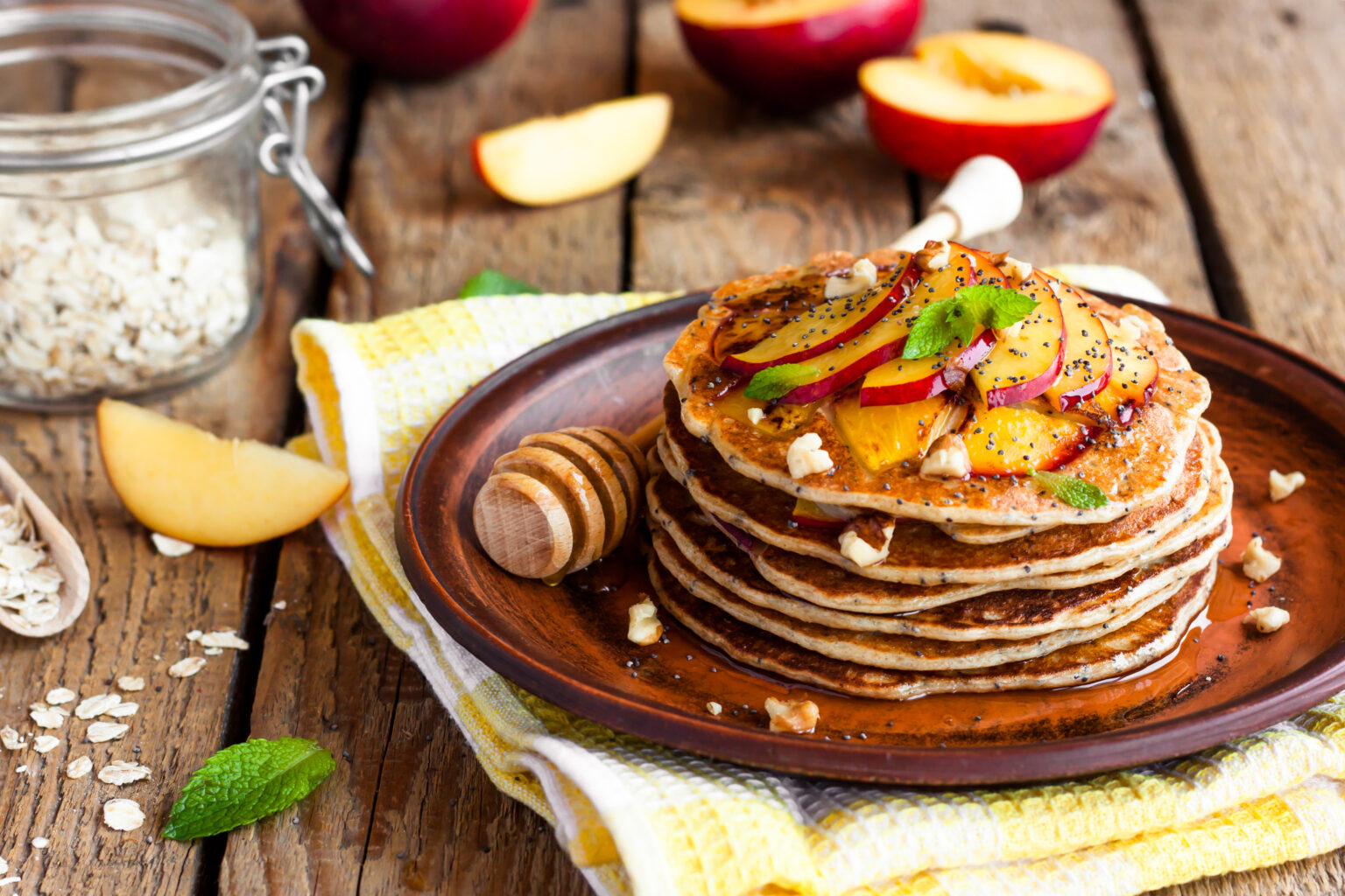 Use up your whole peck of peaches! These 3 recipes will do the trick