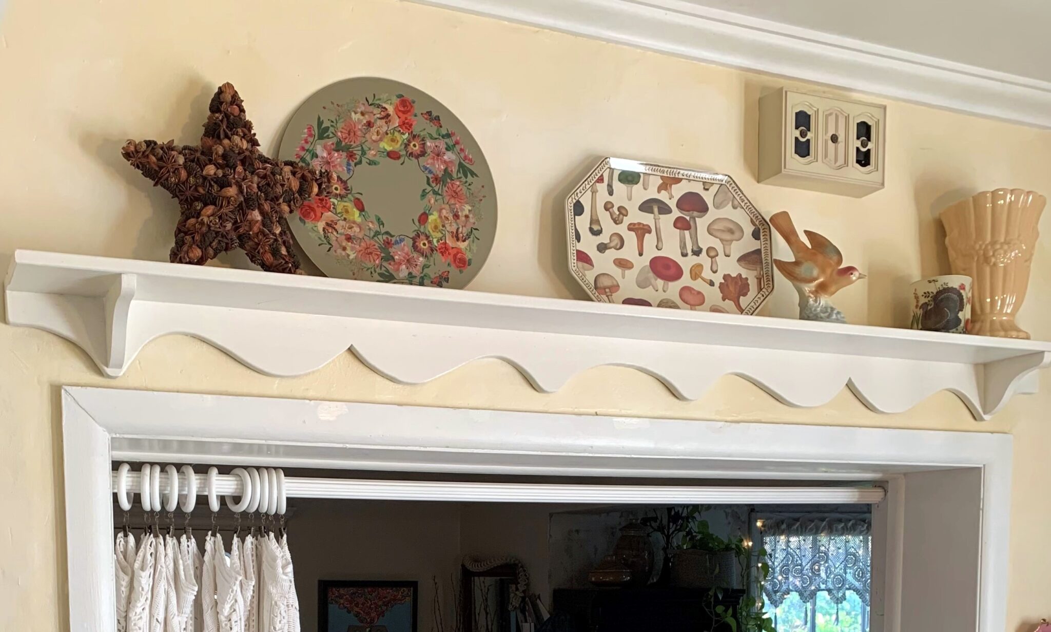 Give an outdated wall shelf a modern makeover! Here are the tools you ...