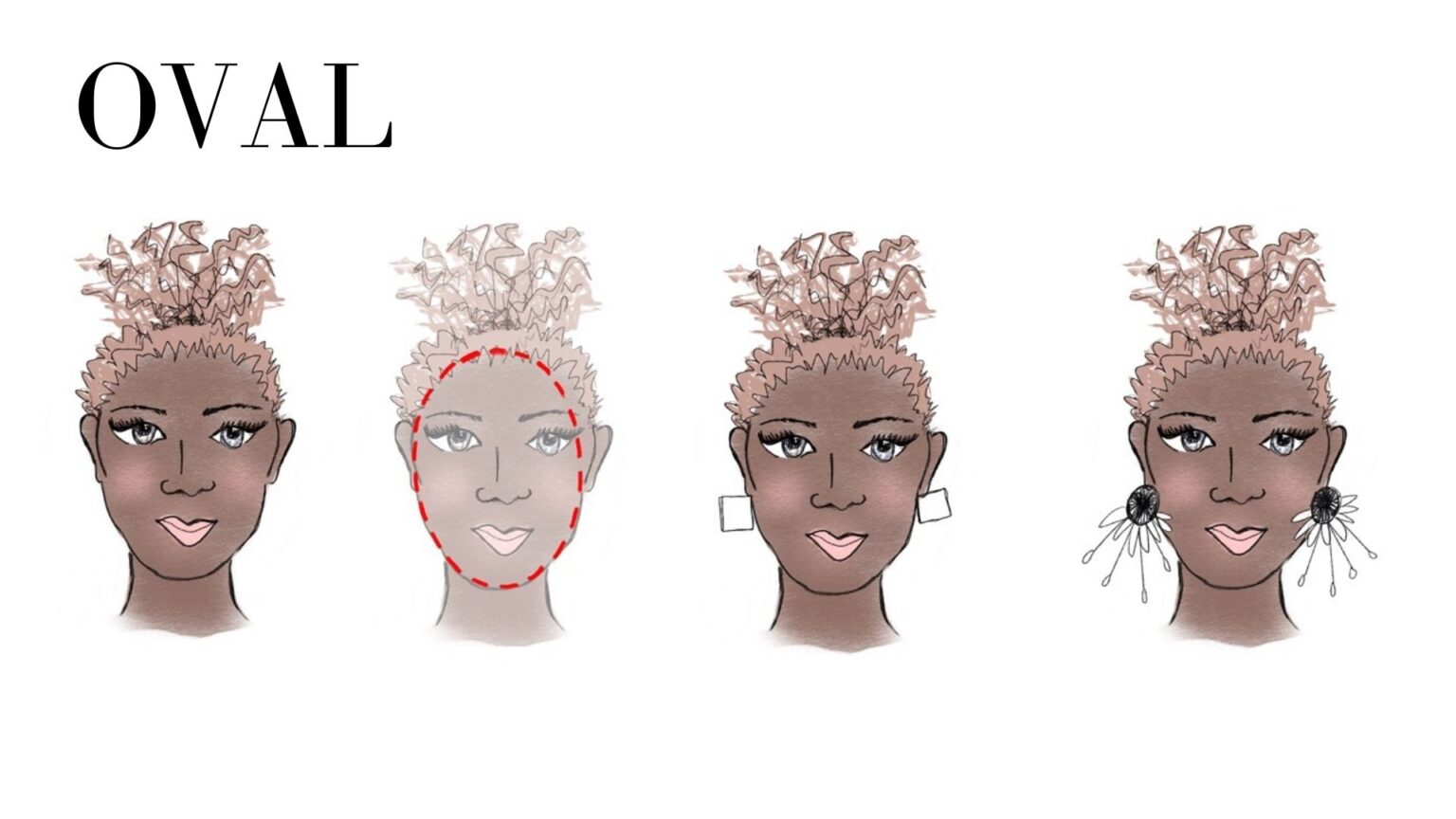 Choose your earrings based on your face shape! Here's the complete guide...