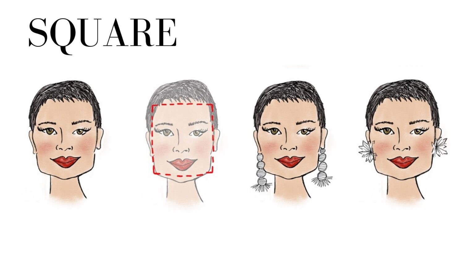 Choose your earrings based on your face shape! Here's the complete guide...