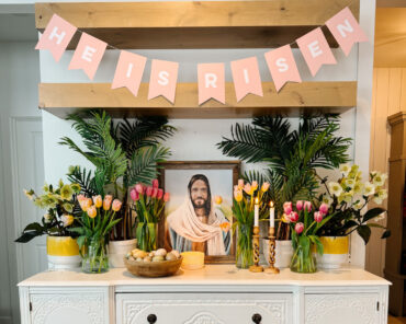 Make Easter more sacred in your home. 3 ideas for celebrating Holy Week
