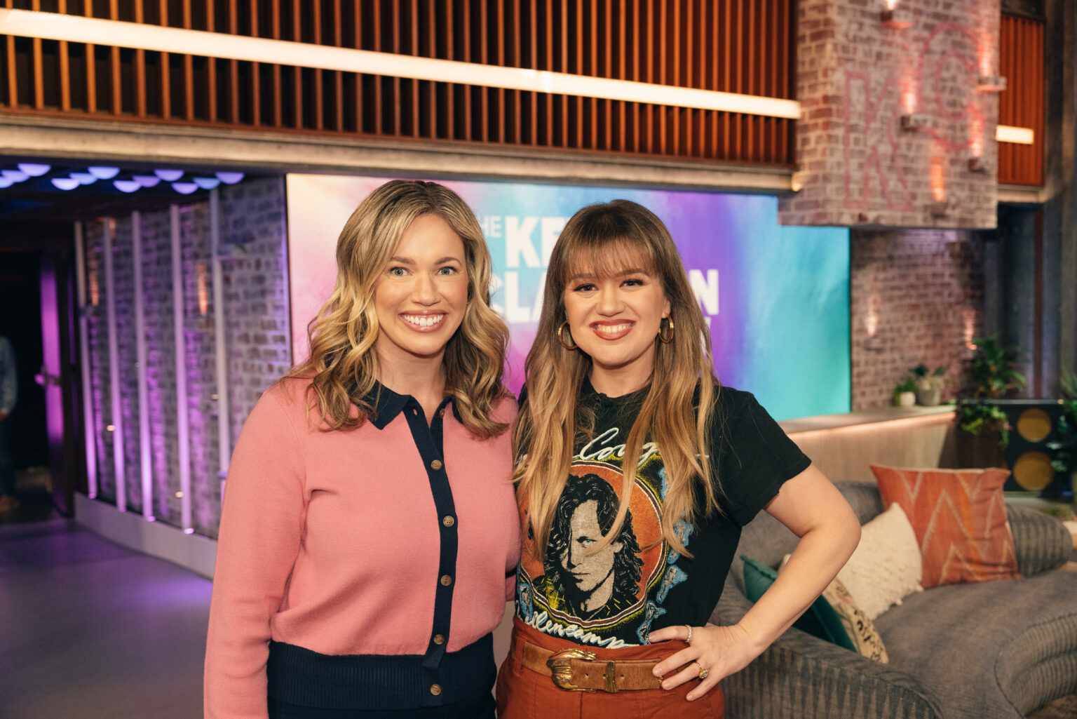 'That studio is electric.' Take a look behind-the-scenes at the Kelly ...