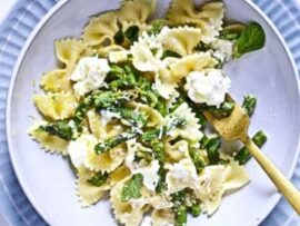 This Spring-y Lemon Ricotta Pasta Comes Together in 20 Minutes
