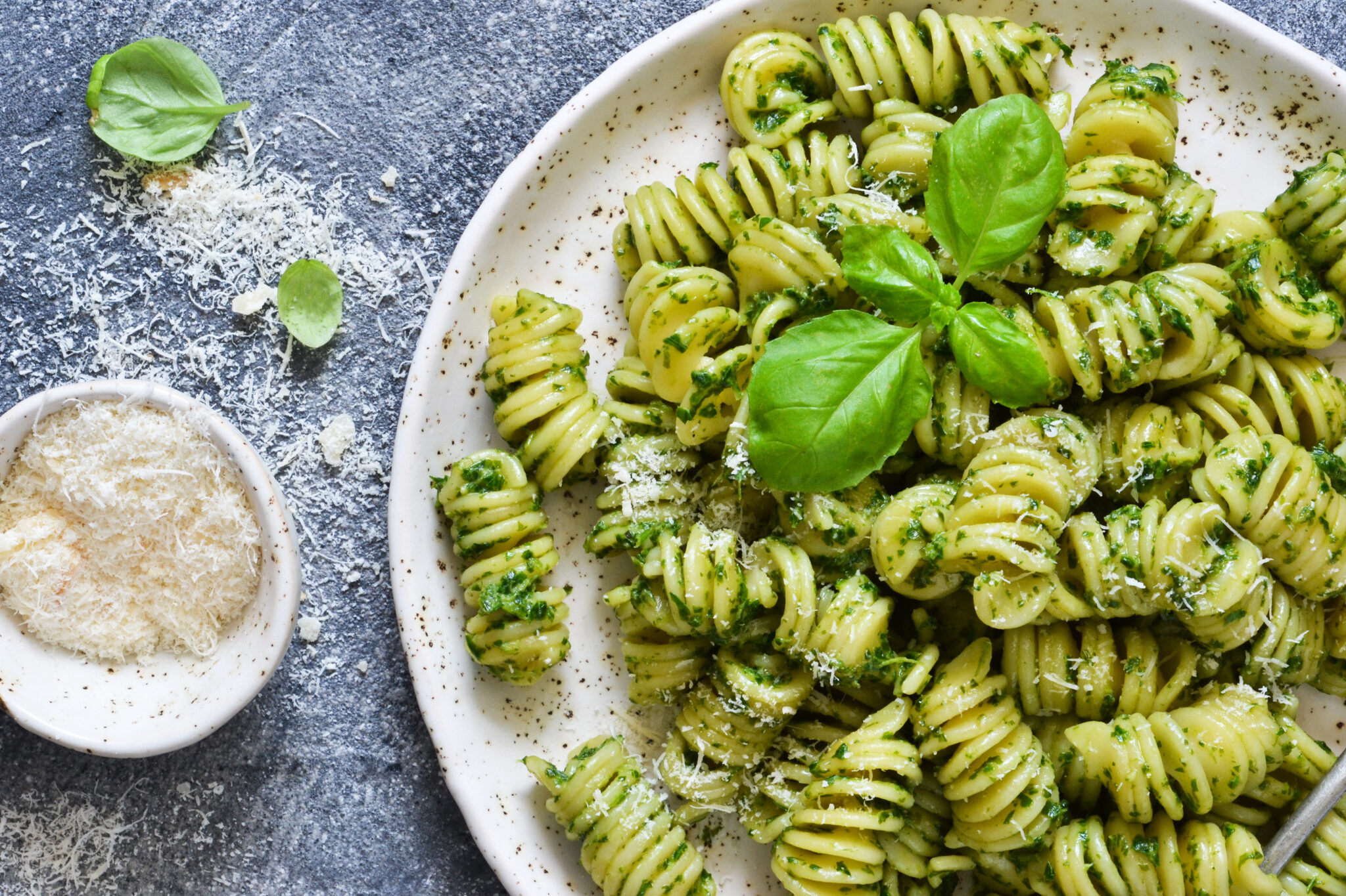 Sweet Pea Pesto Pasta is a Delicious Way to Get Your Veggies In