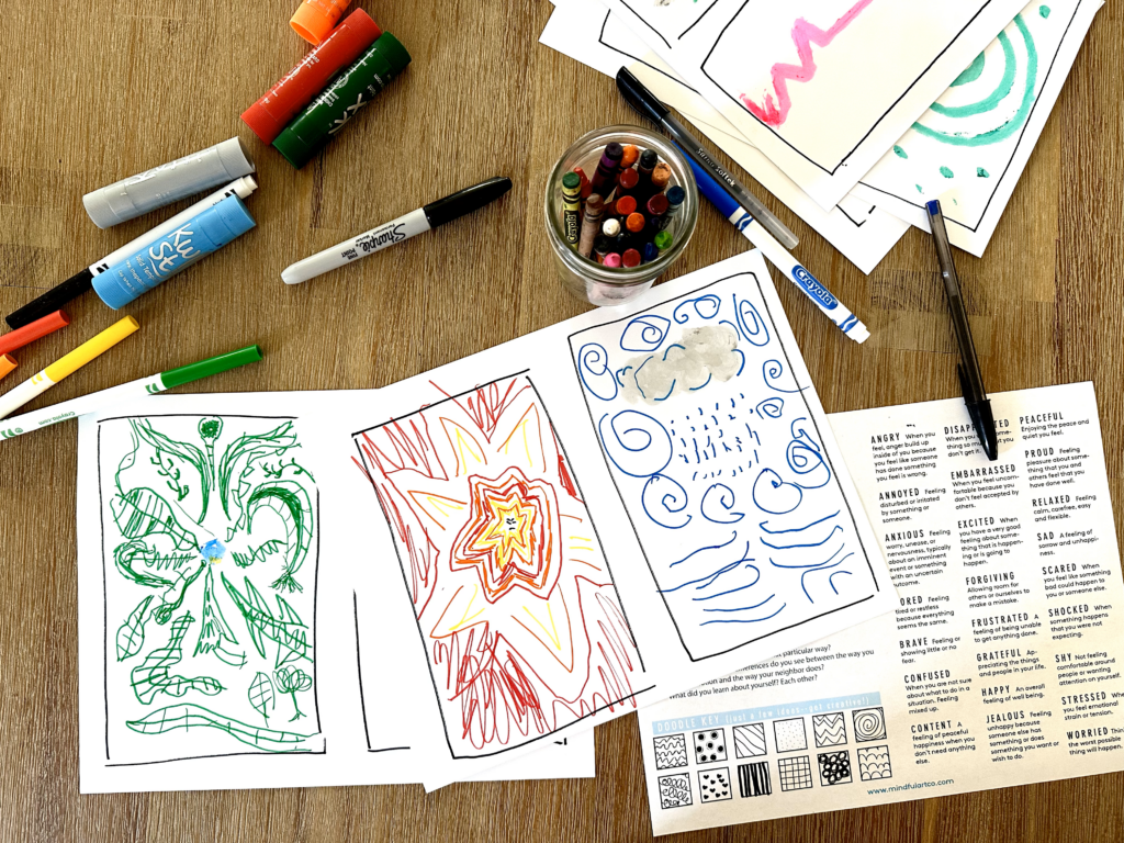 Let your emotions out on paper! 2 art therapy projects for processing ...