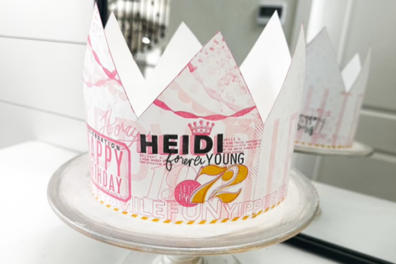 Make their birthday extra special! Stamp up a custom birthday crown for ...