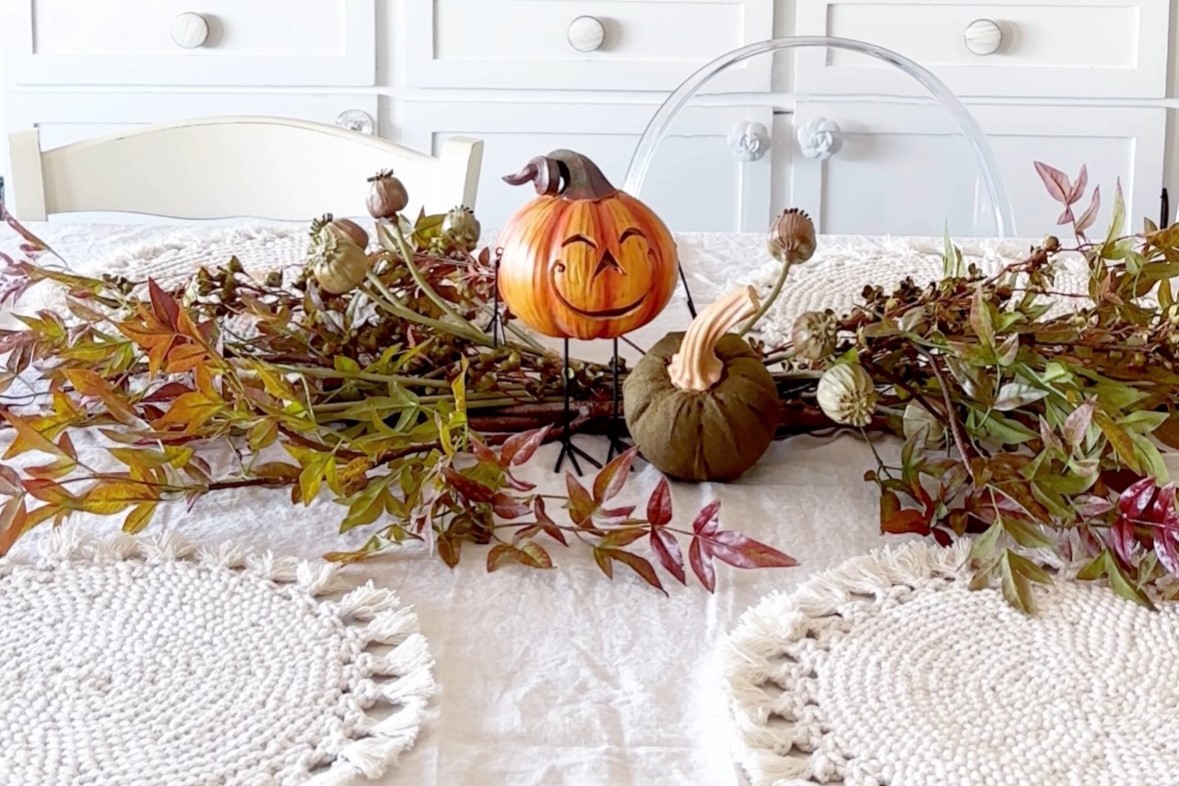1 base... a whole season of fall centerpieces! Swap out the details for ...