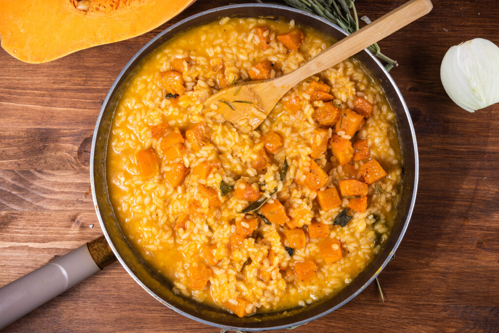 This Rich & Creamy Pumpkin Risotto is Easy to Make at Home